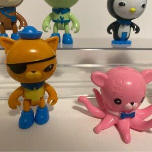 Mattel | Toys | Octonauts Action Figure 3 Toy Lot Bundle Cake Topper ...